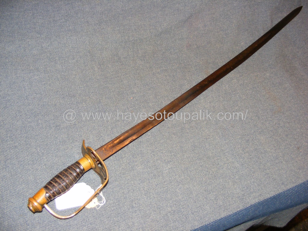 Original, Confederate CSA Cavalry Officer's Sword, w/ Cut-out Guard, by ...